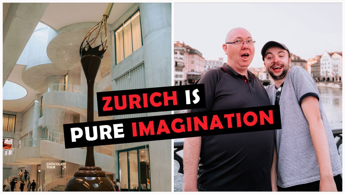 Visiting A Real-Life CHOCOLATE FACTORY In SWITZERLAND! (Zurich & Basel ...